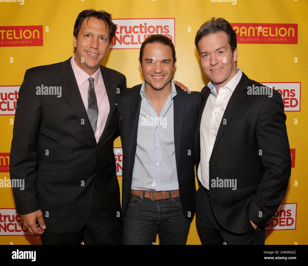 Pantelion Films' CEO Paul Presburger, Kuno Becker and Pantelion Films ...