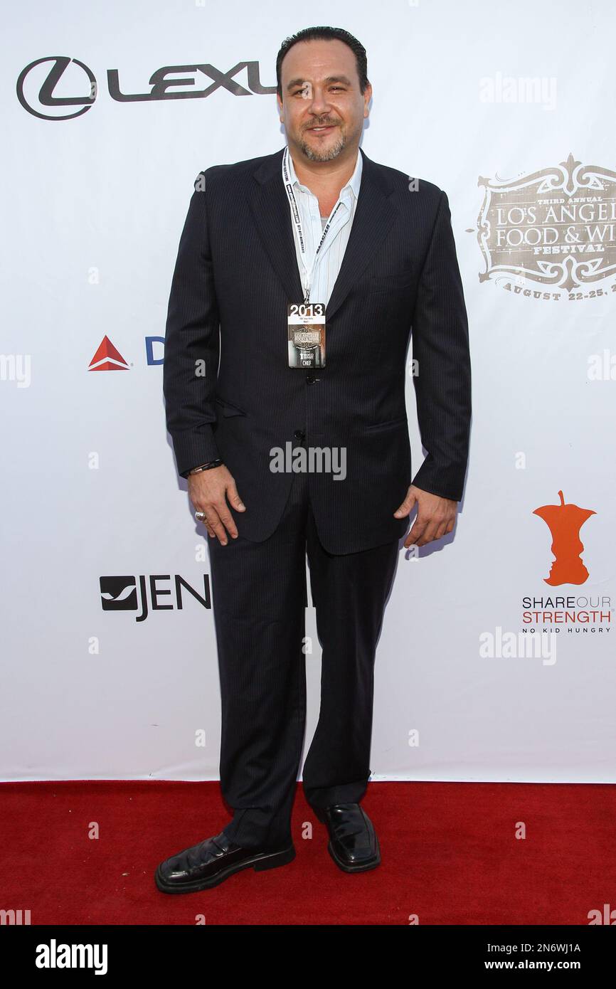 Chef Jason Harley arrives at the LA Food and Wine Festival's Festa ...