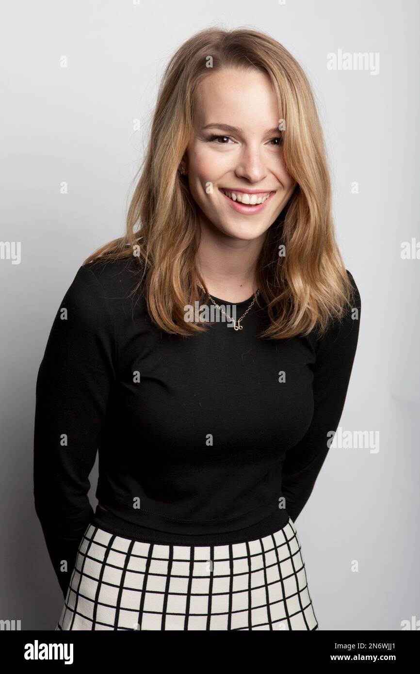 American actress, musician and singer-songwriter Bridgit Mendler poses ...