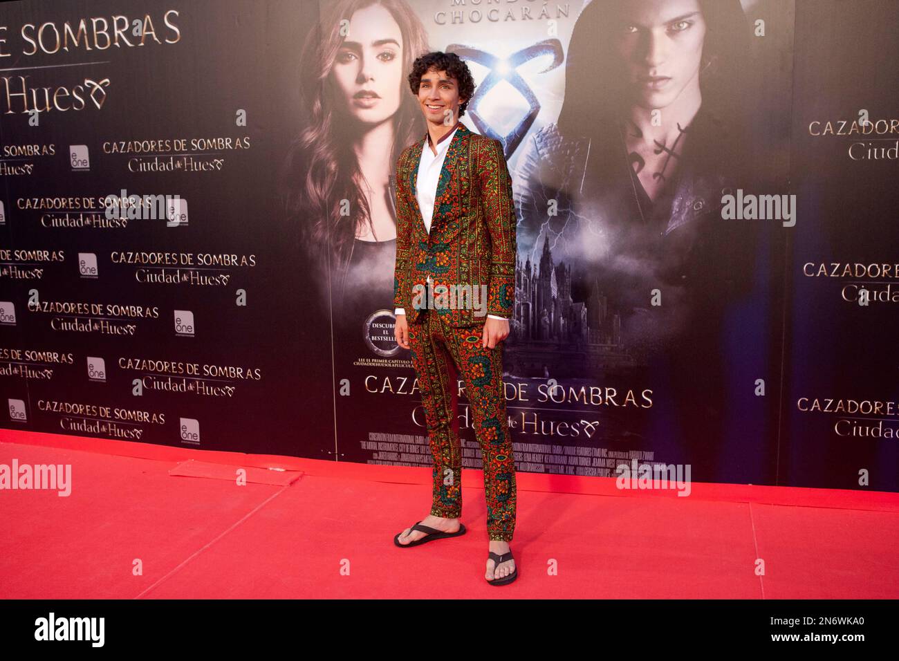 Irish actor Robert Sheehan attends the premiere of the film 'Cazadores ...