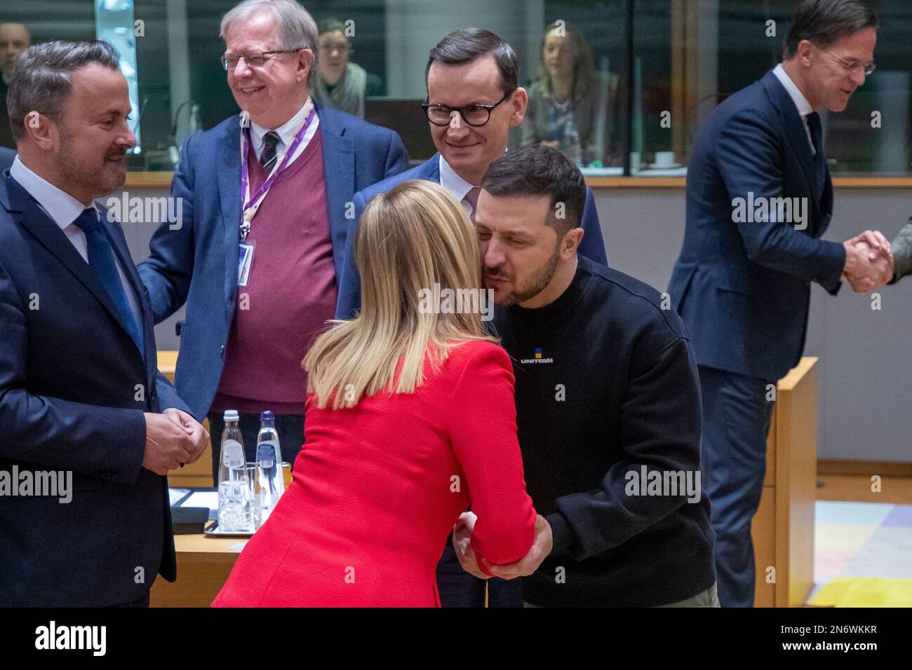 Italian prime minister giorgia meloni hi-res stock photography and ...