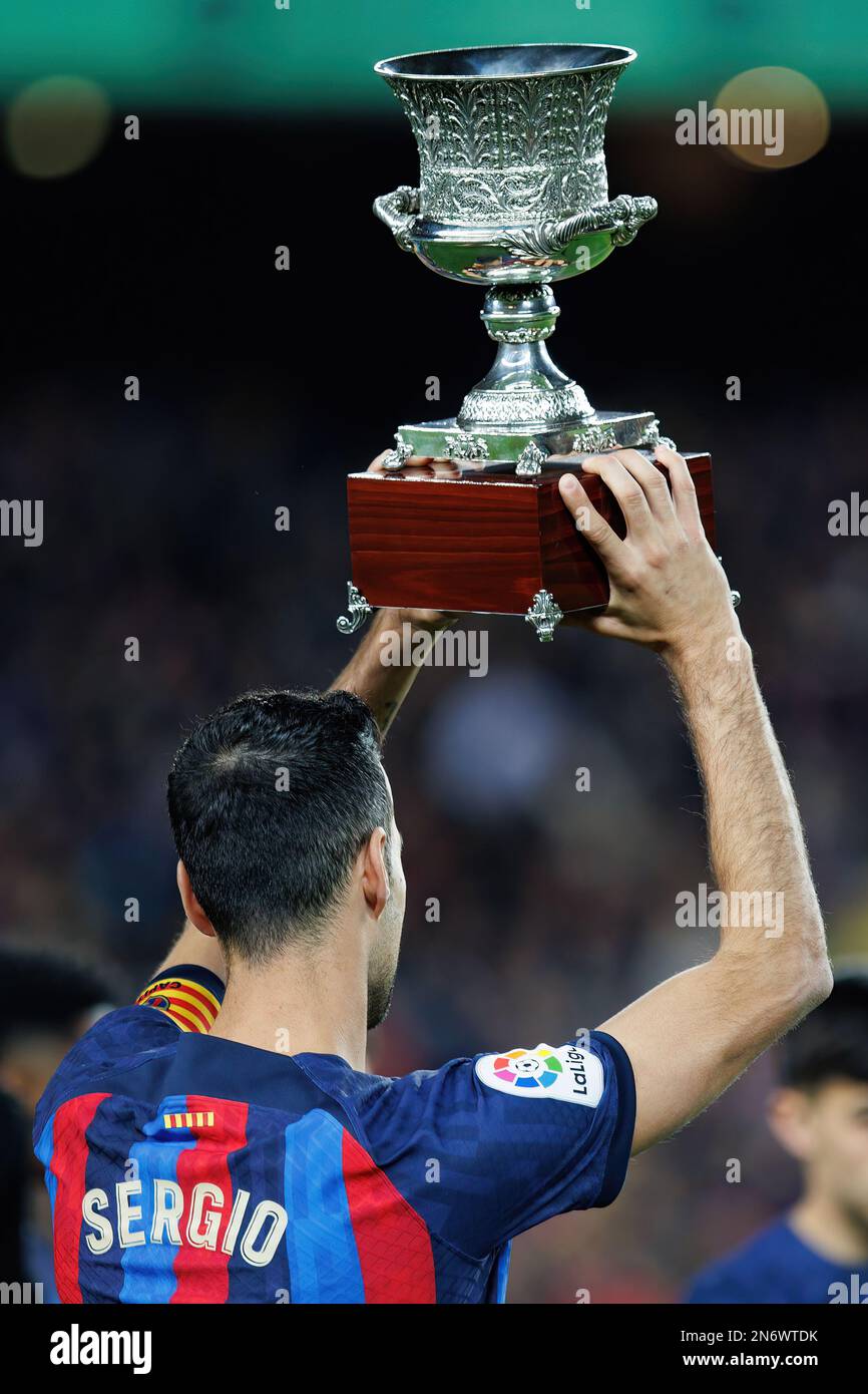 BARCELONA - JAN 23: Raphinha in action during the LaLiga match between FC Barcelona and Getafe ...