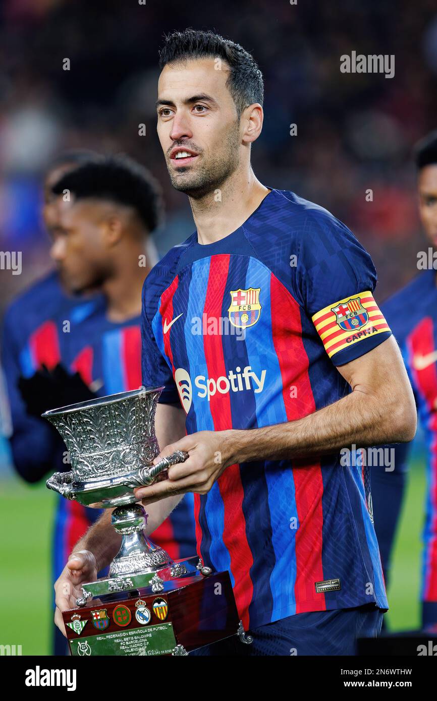 BARCELONA - JAN 23: Raphinha in action during the LaLiga match between FC Barcelona and Getafe ...