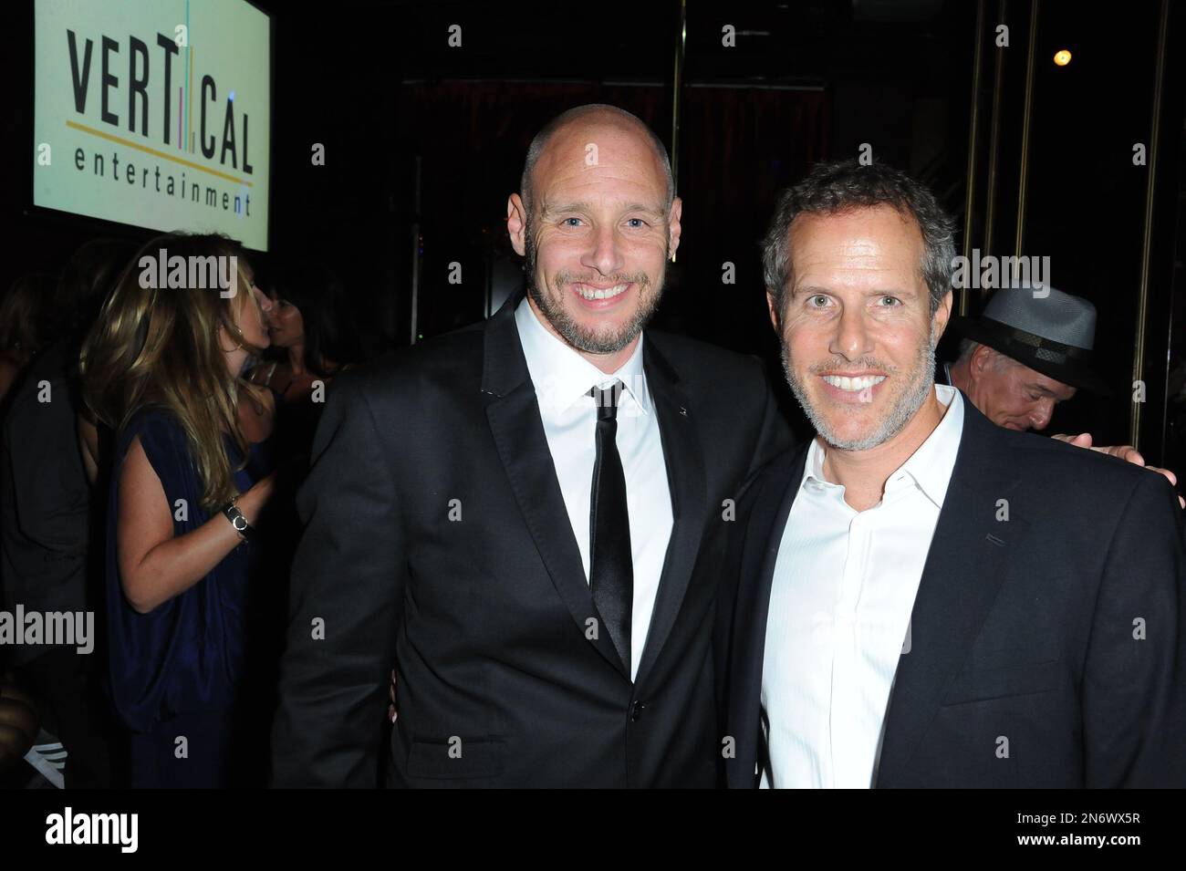 Kevin Goetz, at left, and Rich Goldberg attends the afterparty for the ...