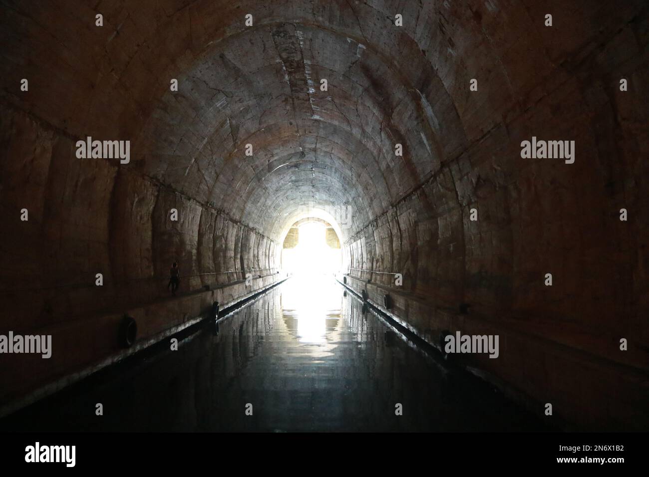 Secret submarine base on Vis island, Croatia Stock Photo - Alamy