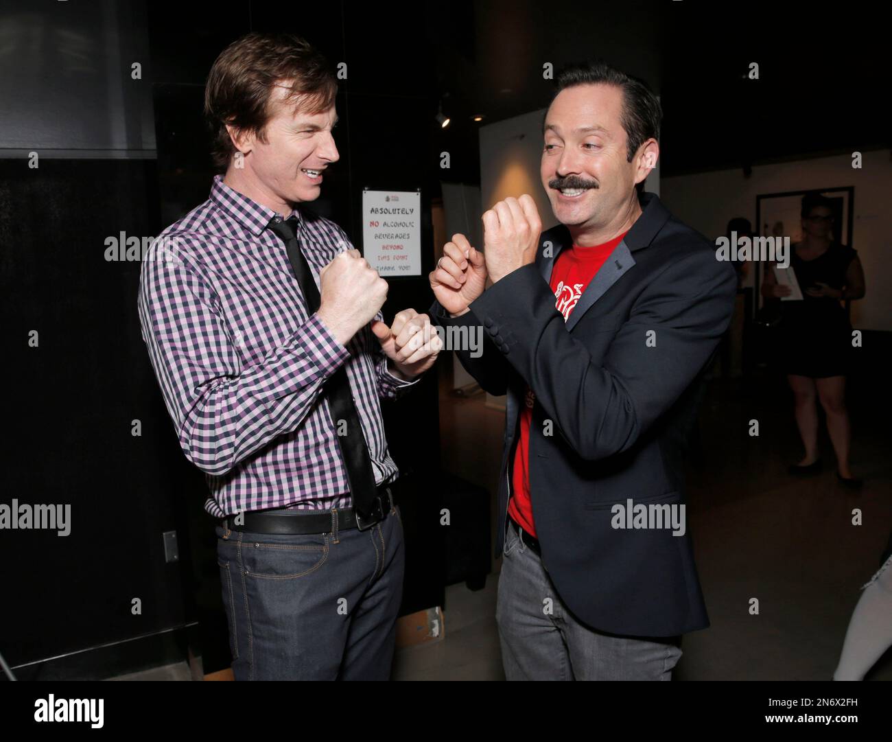Rob Huebel and Robert Ben Garant attend Millennium Entertainment's ...