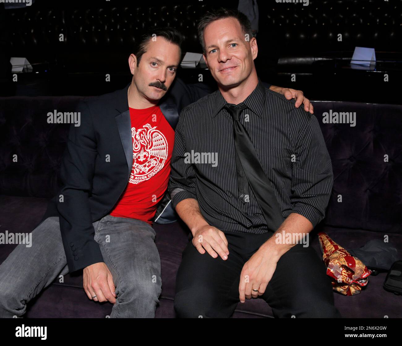 Co-writer/director Thomas Lennon and Michael Farrell attend the after ...