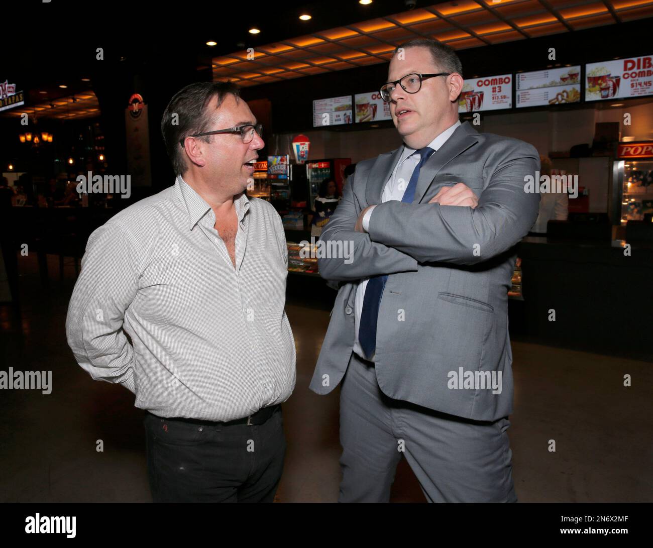 Peter Principato and CAA's Gregory McKnight attend Millennium ...