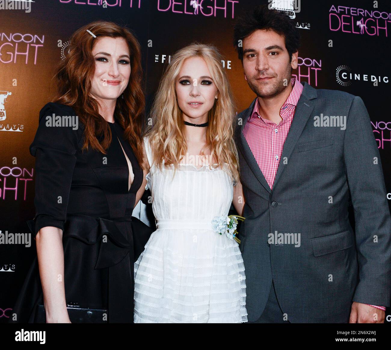 From left to right, actress Kathryn Hahn, actress Juno Temple, and ...