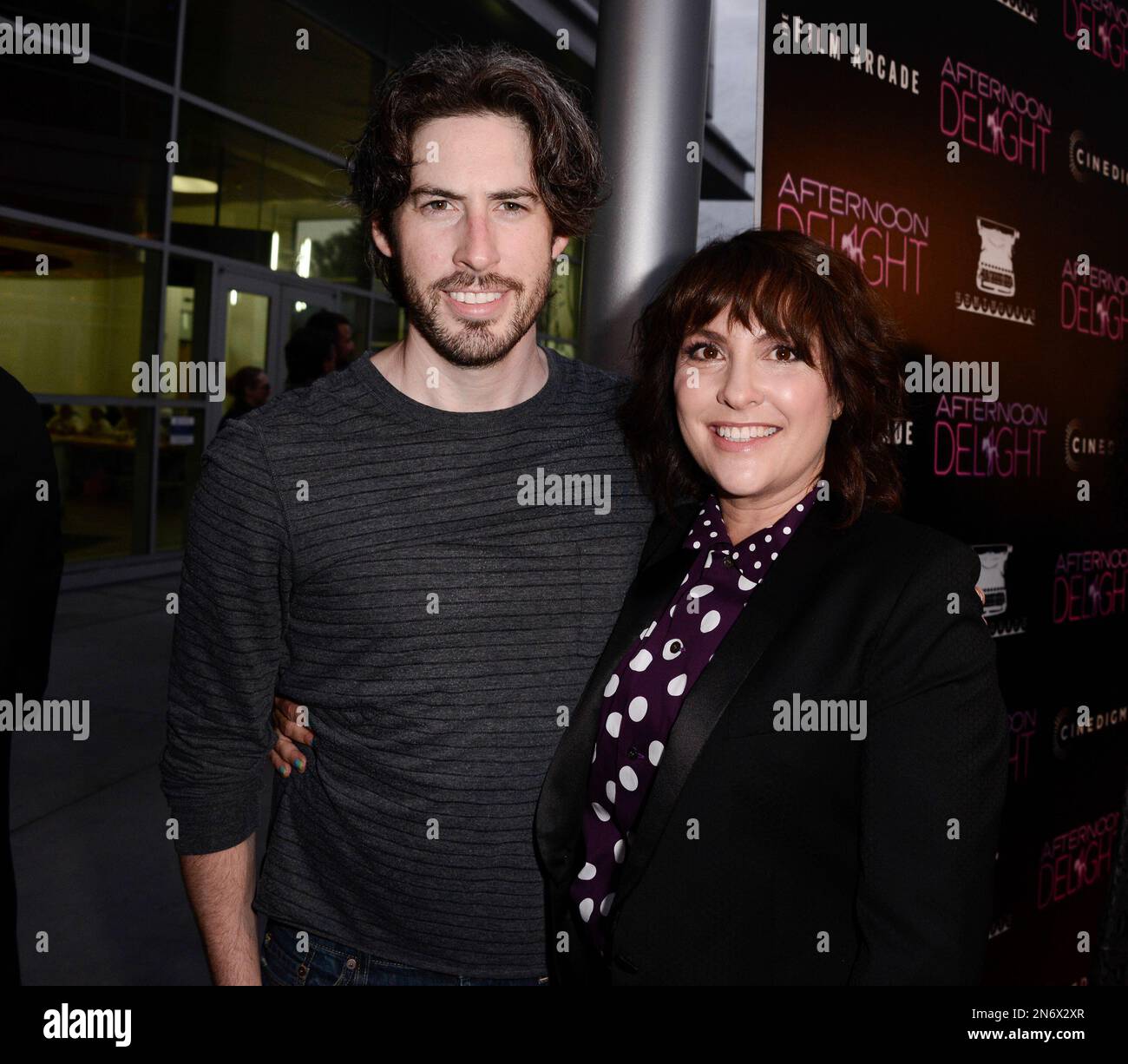 Director Jason Reitman, left, and director Jill Soloway arrives at the ...