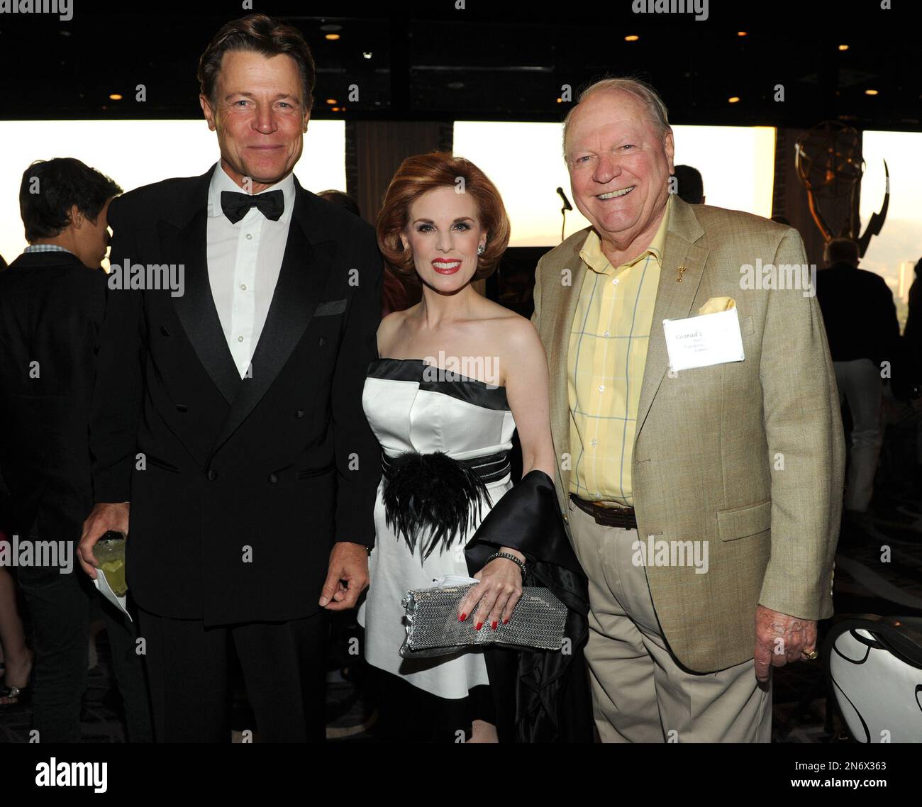 From left, Brett Stimely, Kat Kramer and Conrad Bachmann of the Academy ...