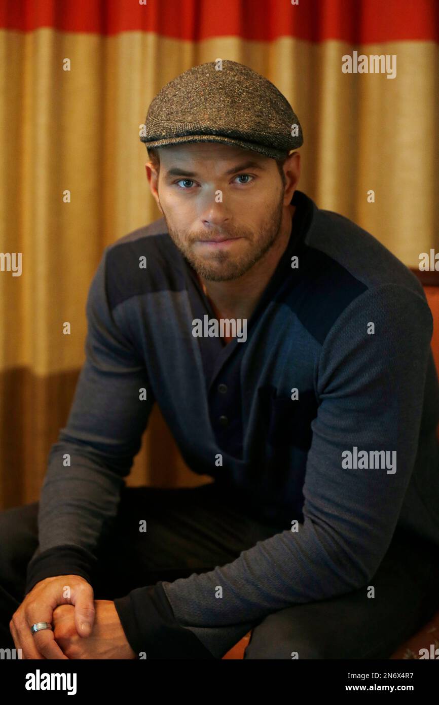 Kellan Lutz poses for a portrait to promote his clothing line Abbot ...