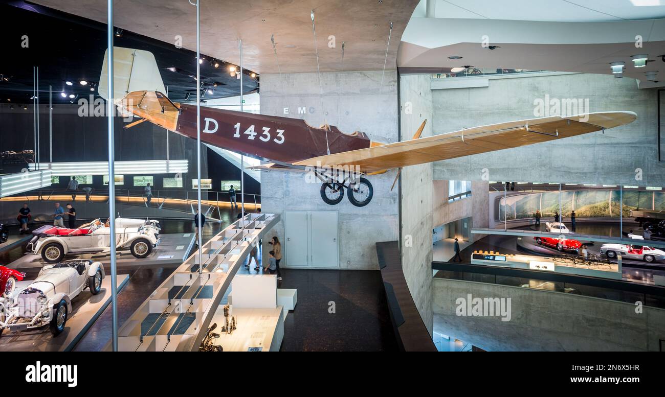 Mercedes-Benz Museum Stuttgart Germany Klemm-Daimler L20 Stock Photo ...
