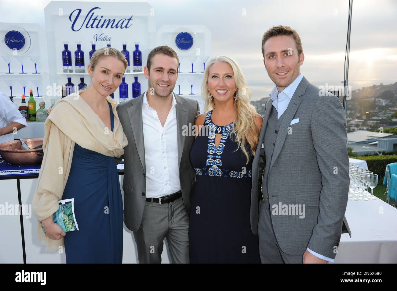 Alexandra Cousteau, left, and Philippe Cousteau, right attend the ...