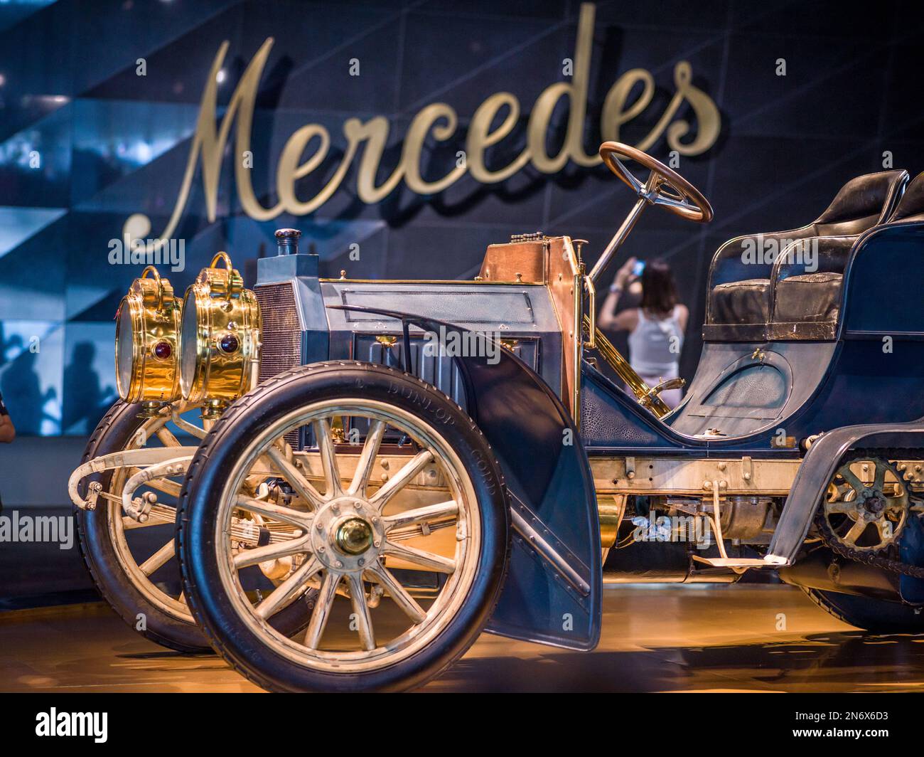 Mercedes-Benz Museum Stuttgart Germany Stock Photo - Alamy