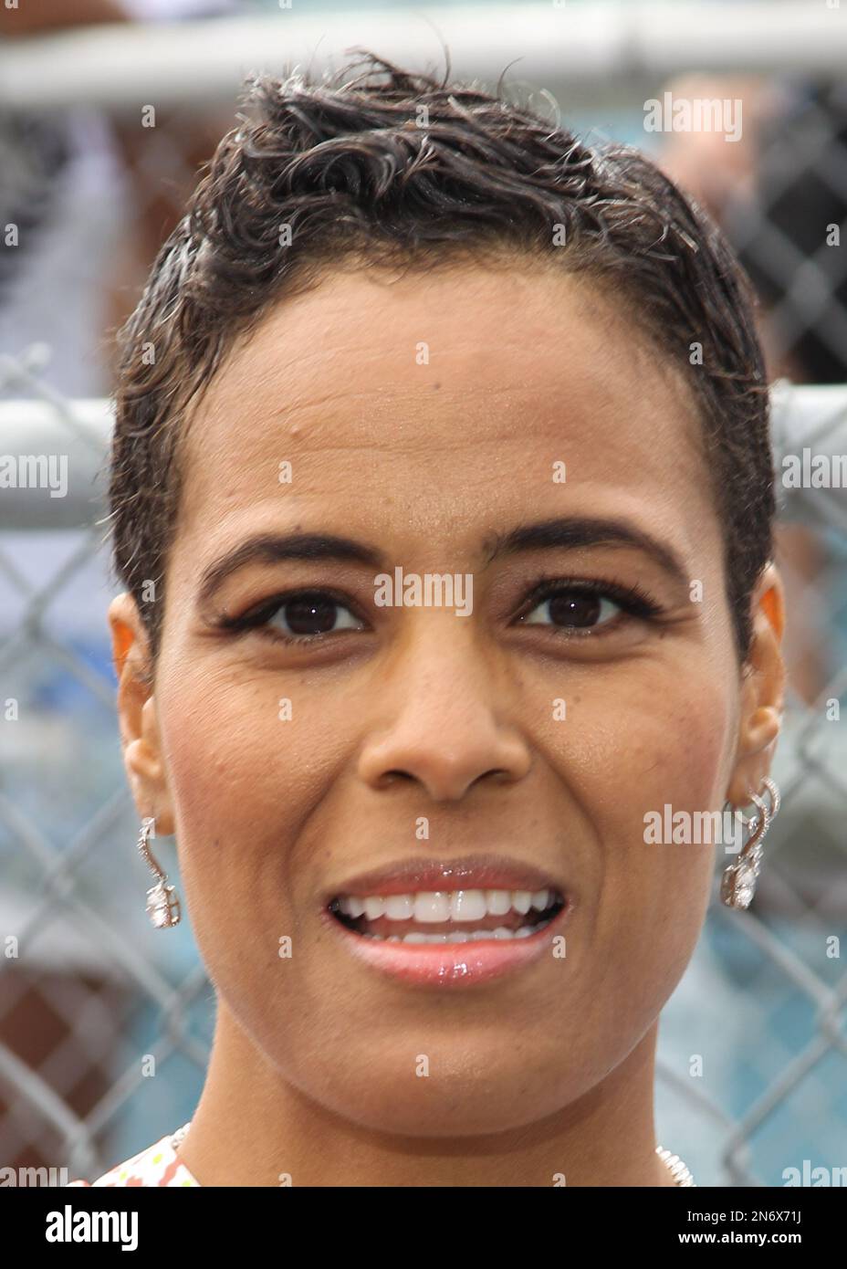 TV personality Daphne Wayans attends the 1st Annual Athletes vs. Cancer ...