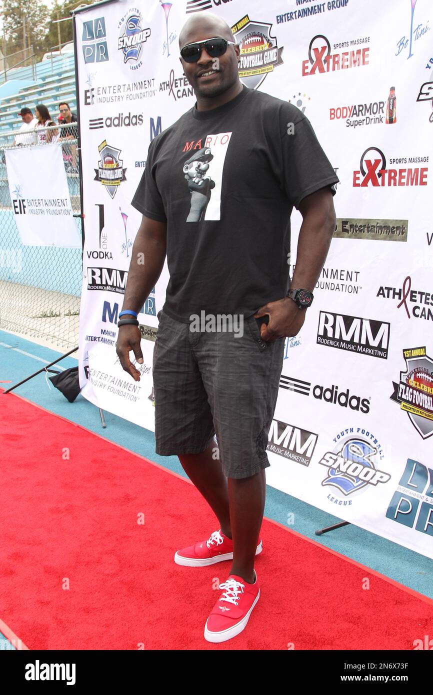 Professional football player Marcellus Wiley attends the 1st Annual ...