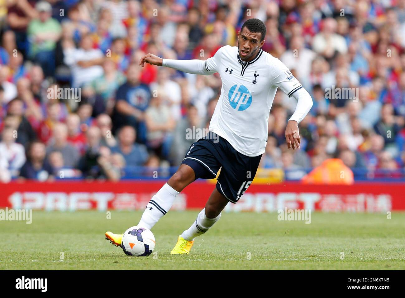 Tottenham Hotspur's Etienne Capoue plays against Crystal Palace during ...