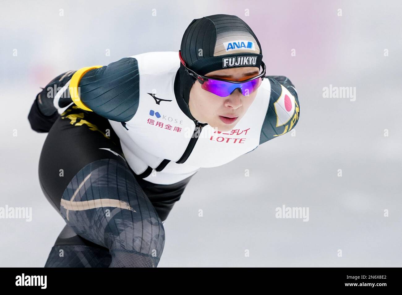 TOMASZOW MAZOWIECKI, POLAND - FEBRUARY 10: Yuna Onodera of Japan ...