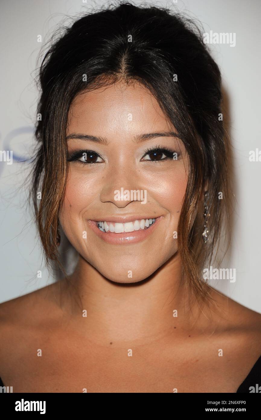 Gina Rodriguez arrives at the 28th Annual Imagen Awards at the Beverly ...