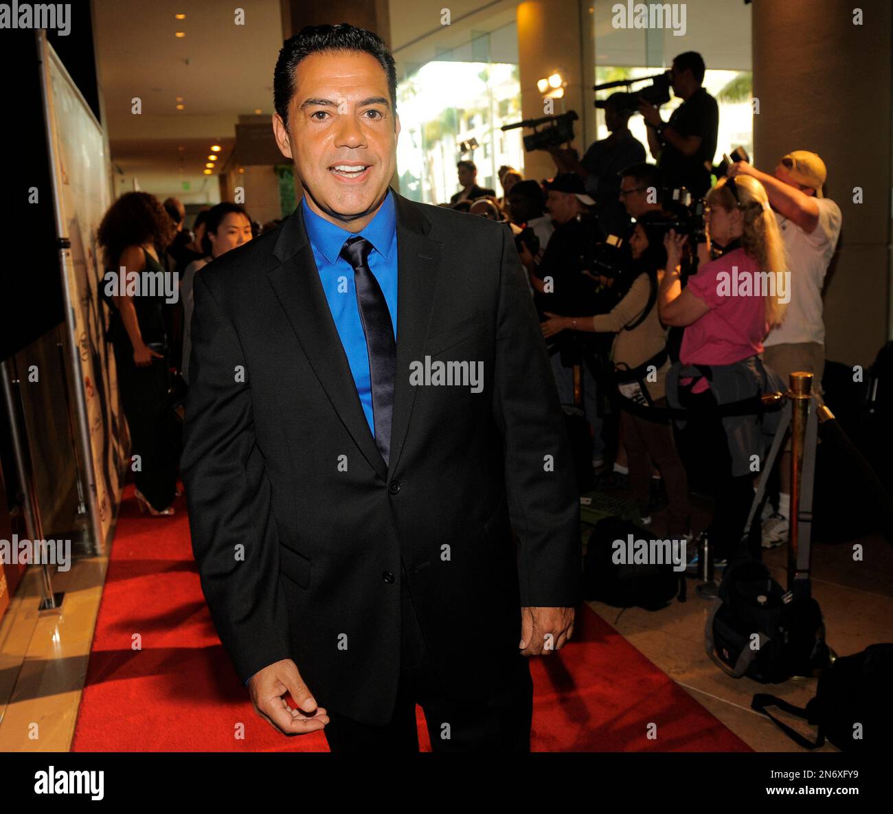 Actor Carlos Gomez poses at the 28th Annual Imagen Awards at the ...