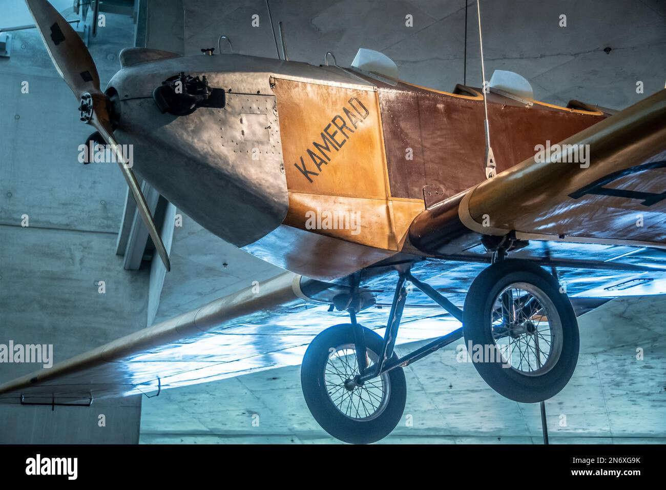 Mercedes-Benz Museum Stuttgart Germany Klemm-Daimler L20 Stock Photo ...