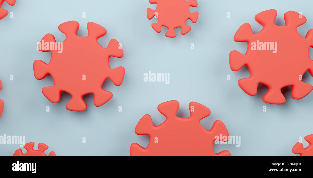 Abstract minimal corona, sars-cov19, covid 19 or flu pandemic virus ...