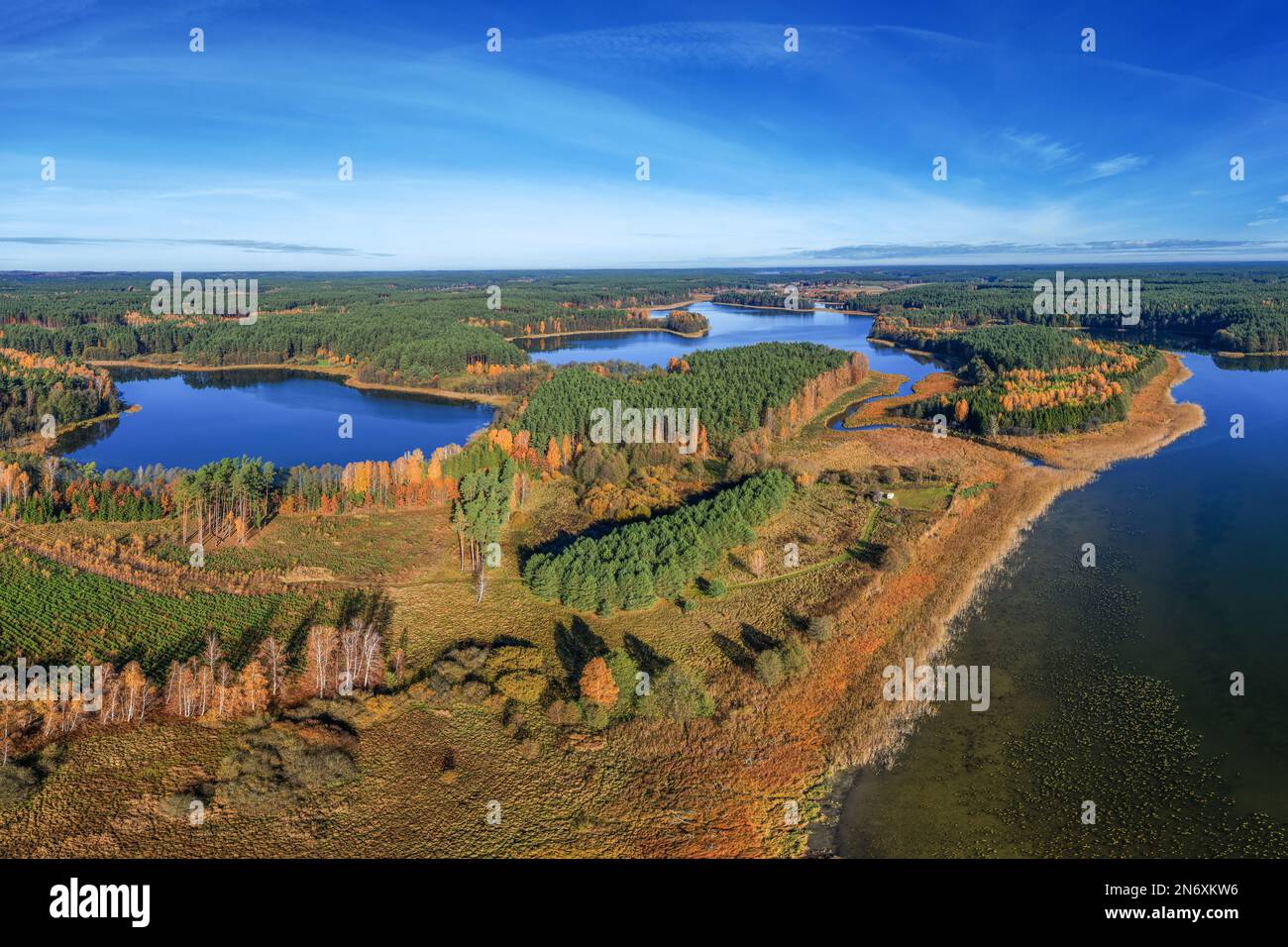 Autumn in Masuria Stock Photo - Alamy