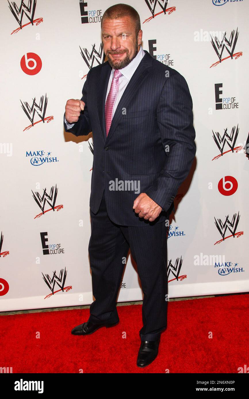 WWE Superstar Paul Levesque (AKA Triple H) arrives at the Superstars of ...