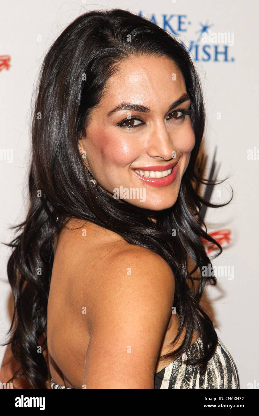 WWE Superstar Brianna Garcia-Colace (AKA Brie Bella) arrives at the ...