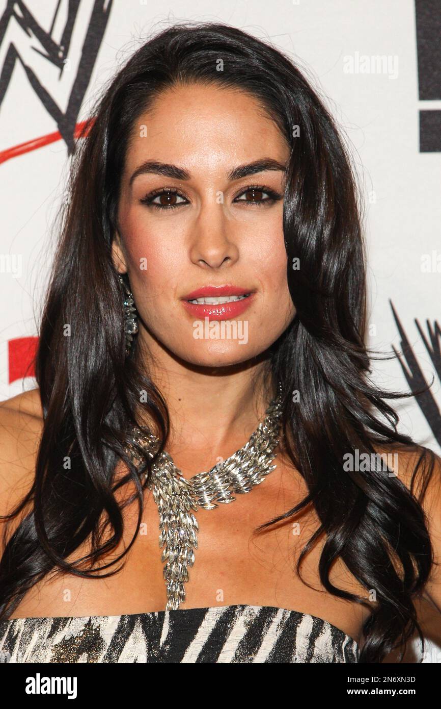 WWE Superstar Brianna Garcia-Colace (AKA Brie Bella) arrives at the ...