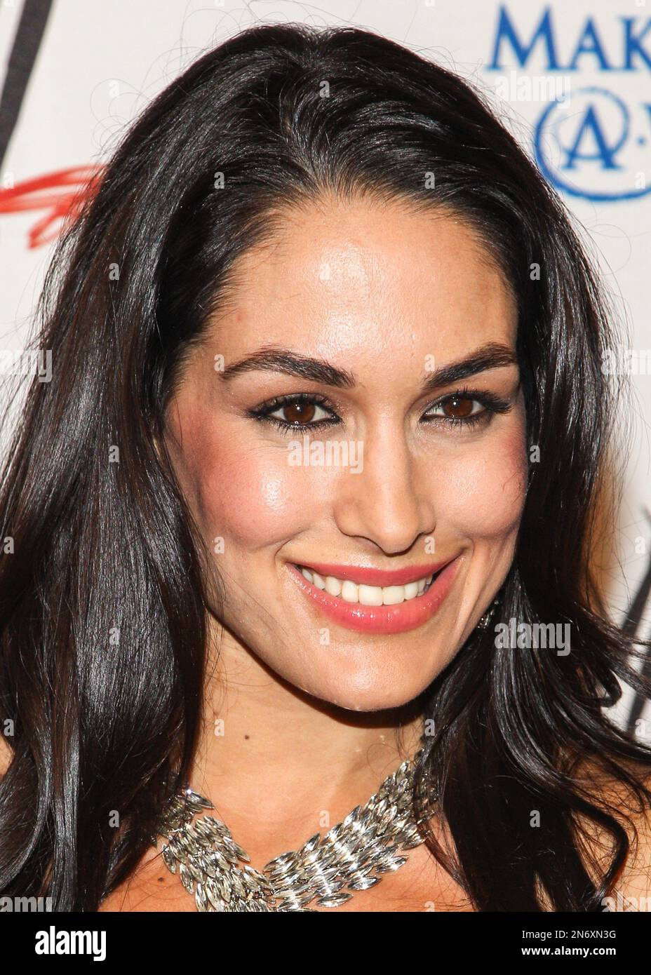 WWE Superstar Brianna Garcia-Colace (AKA Brie Bella) arrives at the ...