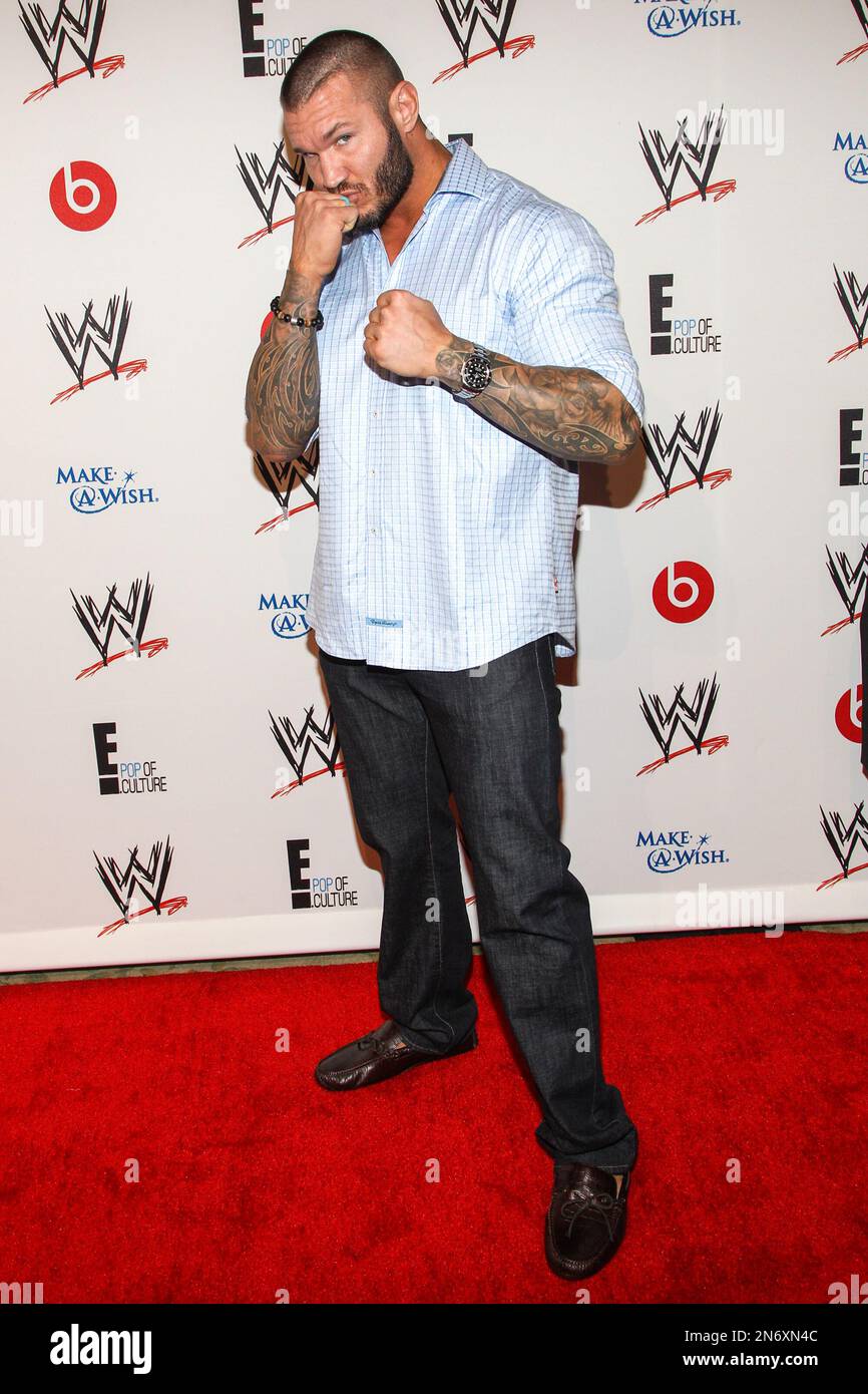 WWE Superstars Randy Orton arrive at the Superstars of Hope honors Make ...
