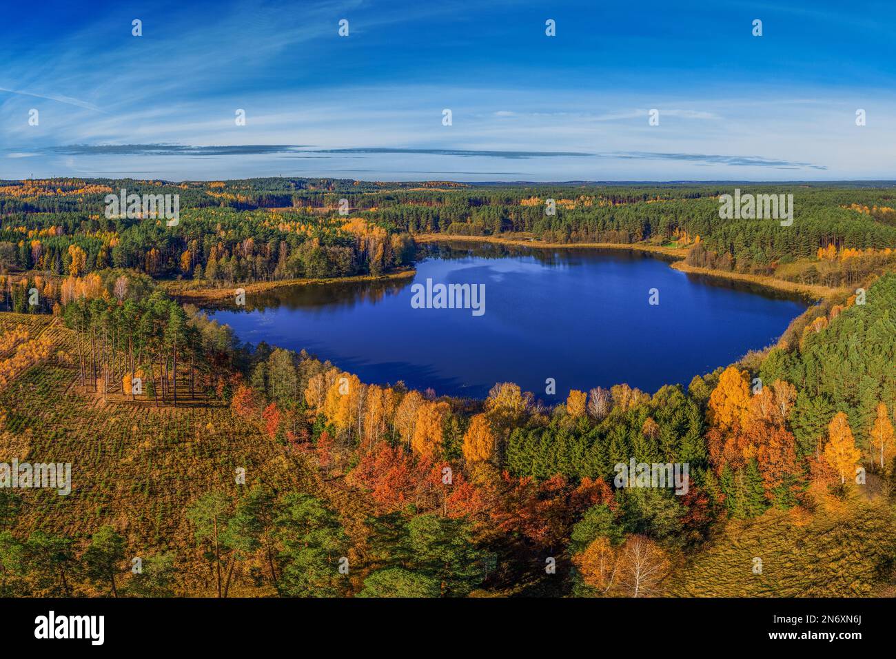 Autumn in Masuria Stock Photo - Alamy