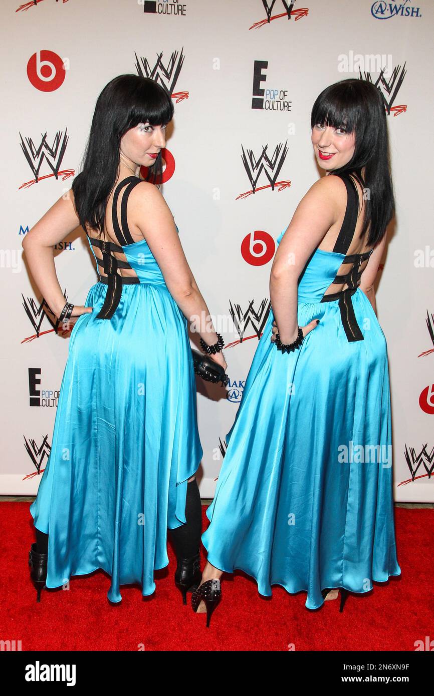 Directors Jen and Sylvia Soska arrive at the Superstars of Hope honors ...