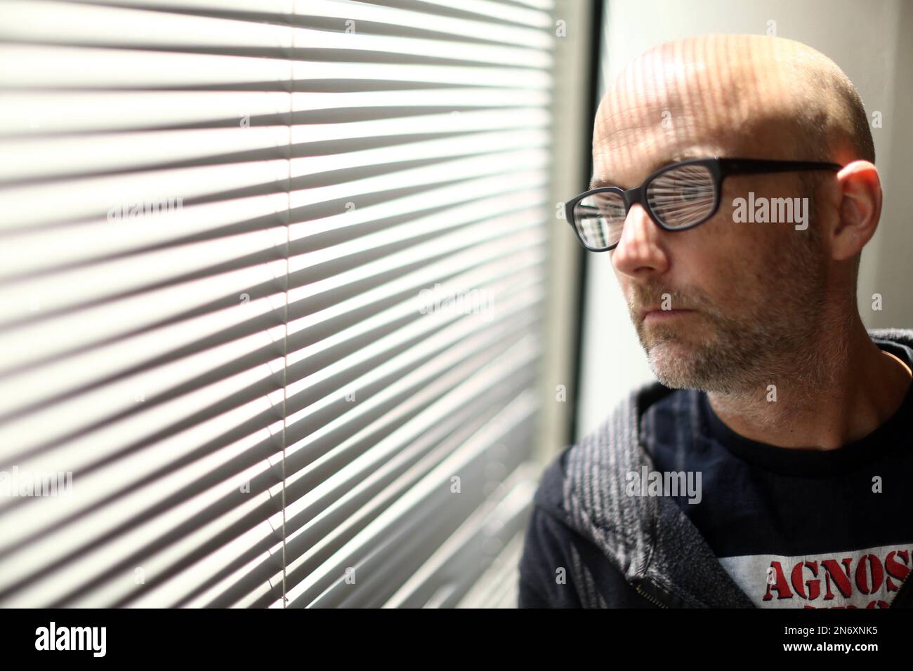Moby poses for a portrait on Wednesday, August 14, 2013 in Los Angeles ...