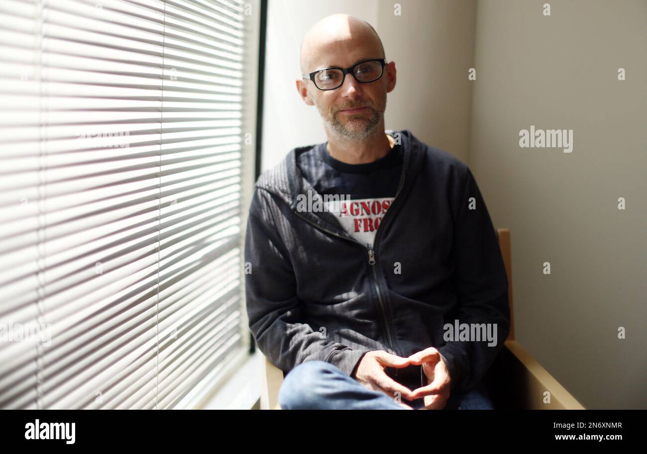 Moby poses for a portrait on Wednesday, August 14, 2013 in Los Angeles ...