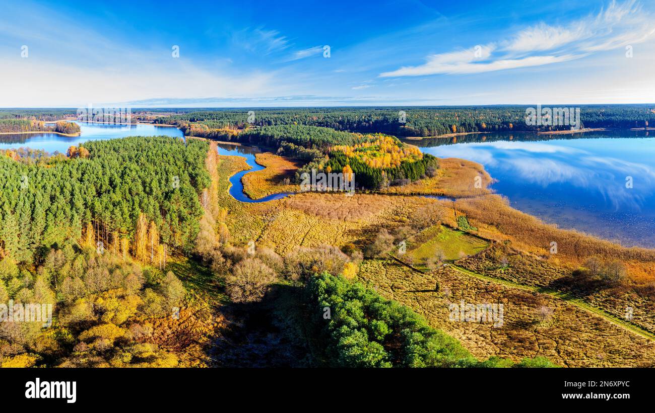 Autumn in Masuria Stock Photo - Alamy