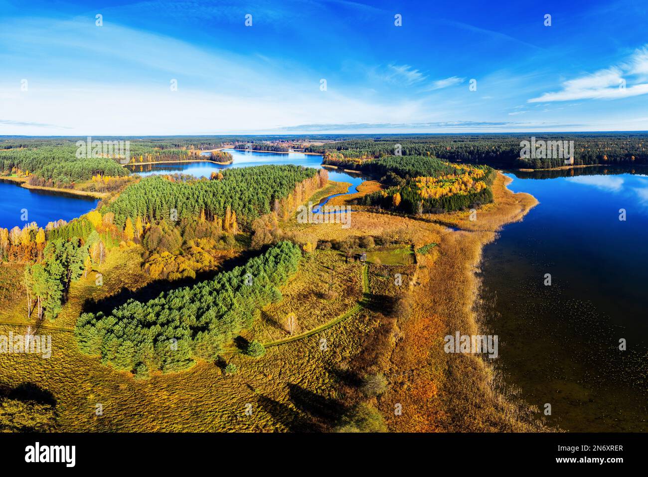 Autumn in Masuria Stock Photo - Alamy