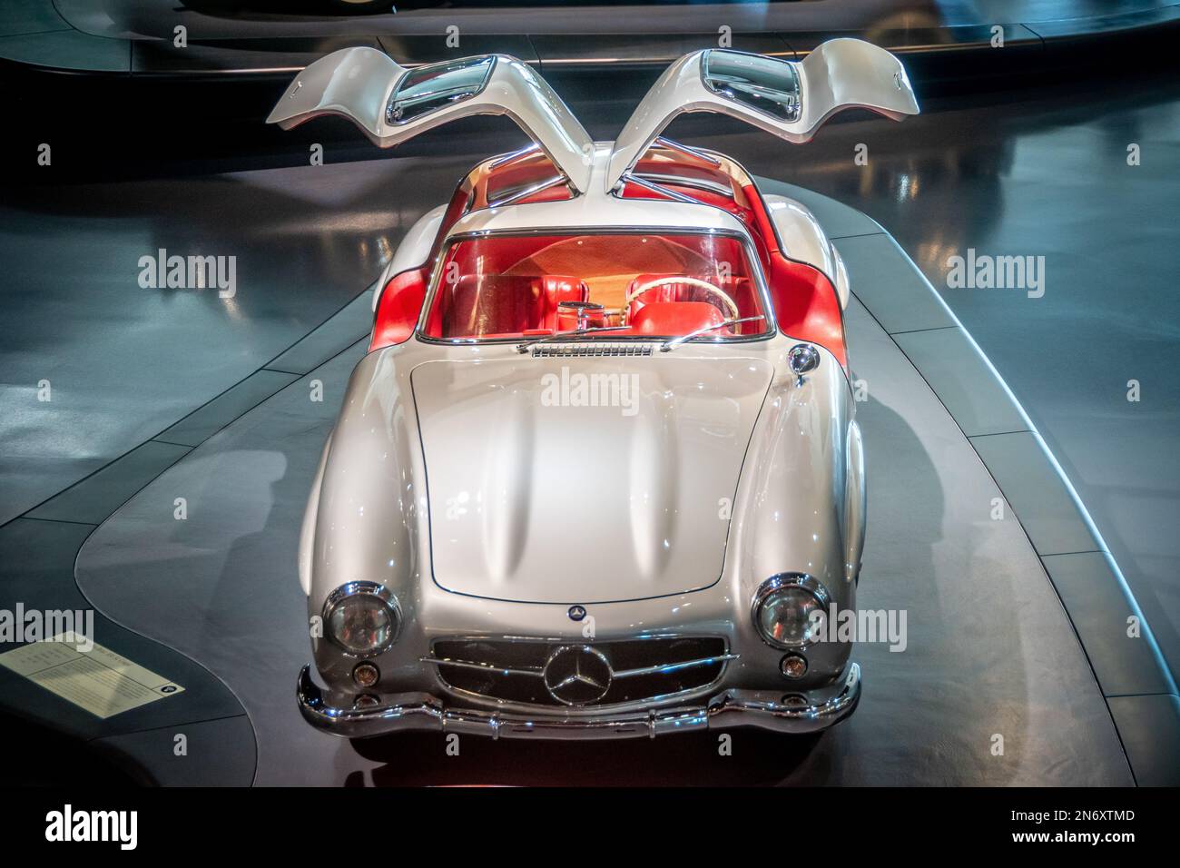 Mercedes-Benz Museum Stuttgart Germany 300 SL Gullwing Stock Photo - Alamy
