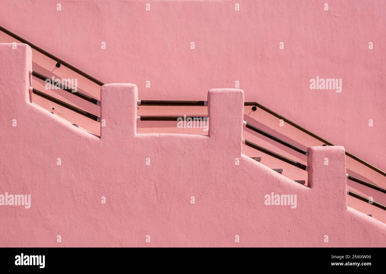 Architectural detail, Mina District, Old Doha Port, Qatar Stock Photo ...