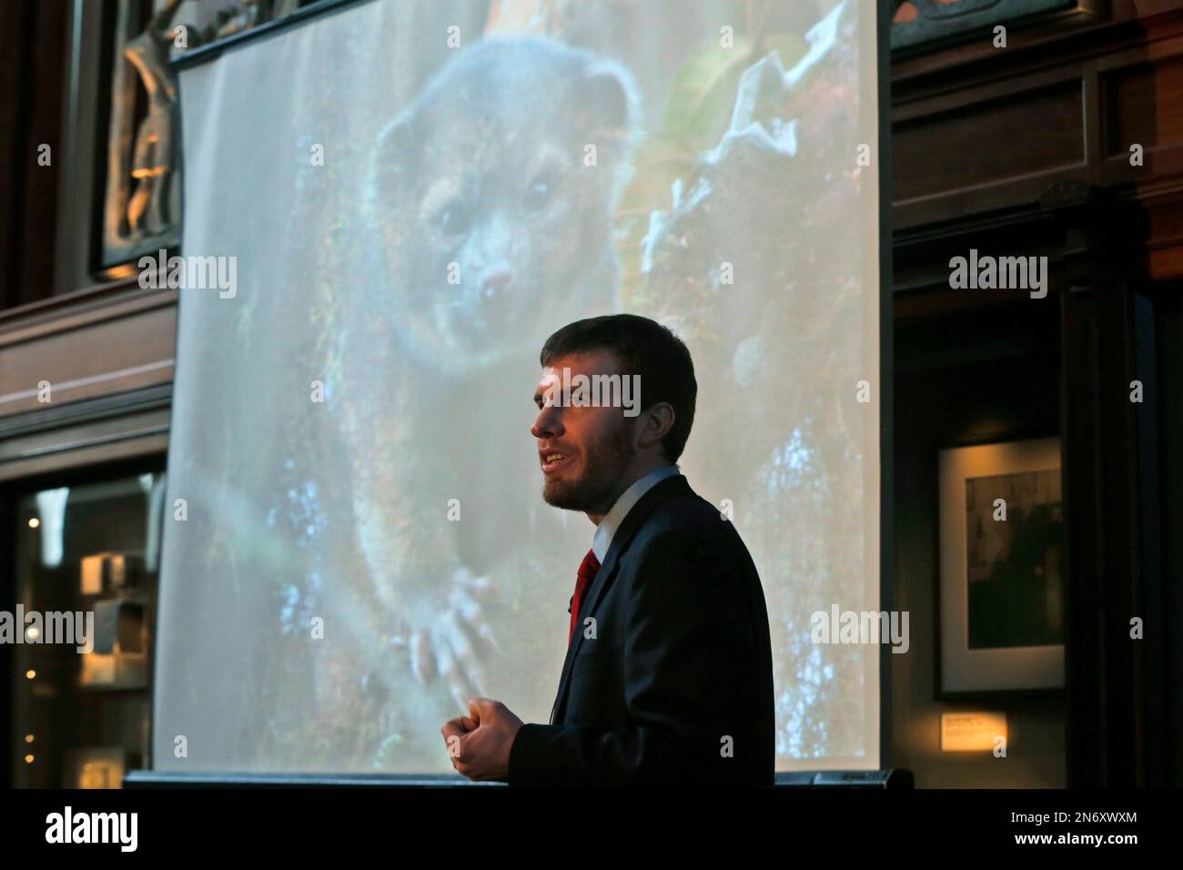 Kristofer Helgen, curator of mammals at the Smithsonian's National ...