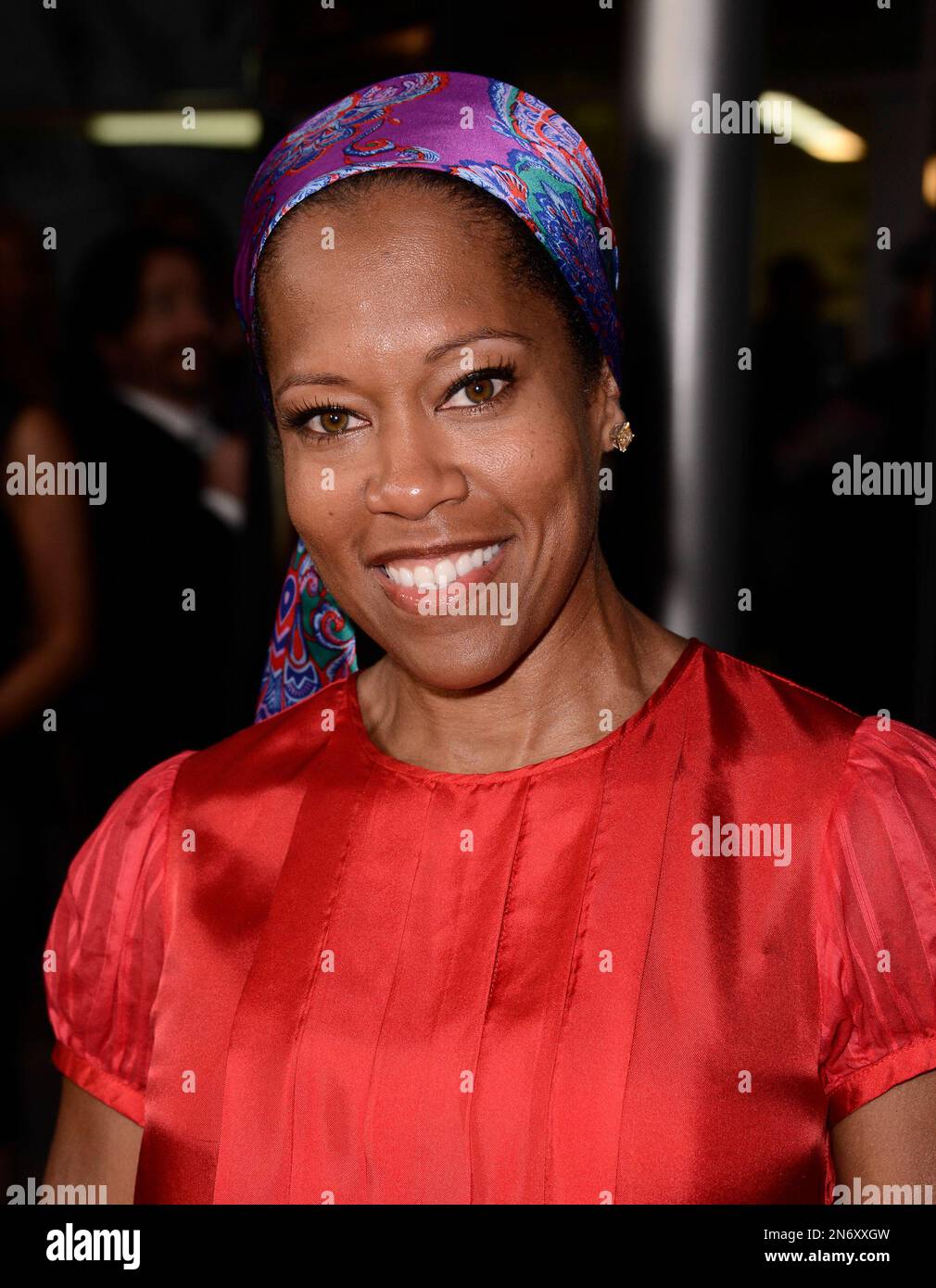 Actress Regina King arrives on the red carpet at the premiere of the ...