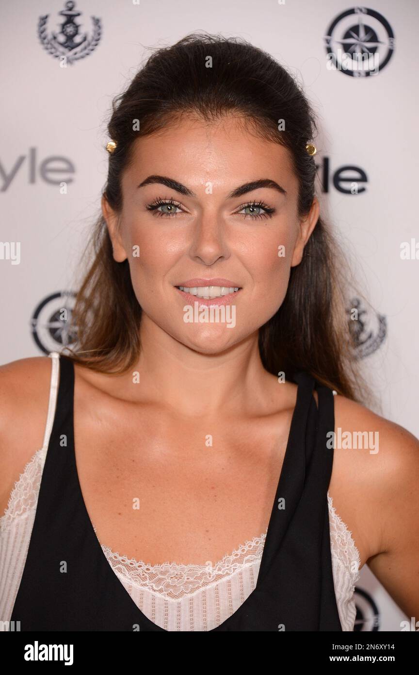 Serinda Swan arrives at the InStyle Summer Soiree at the Mondrian Hotel ...