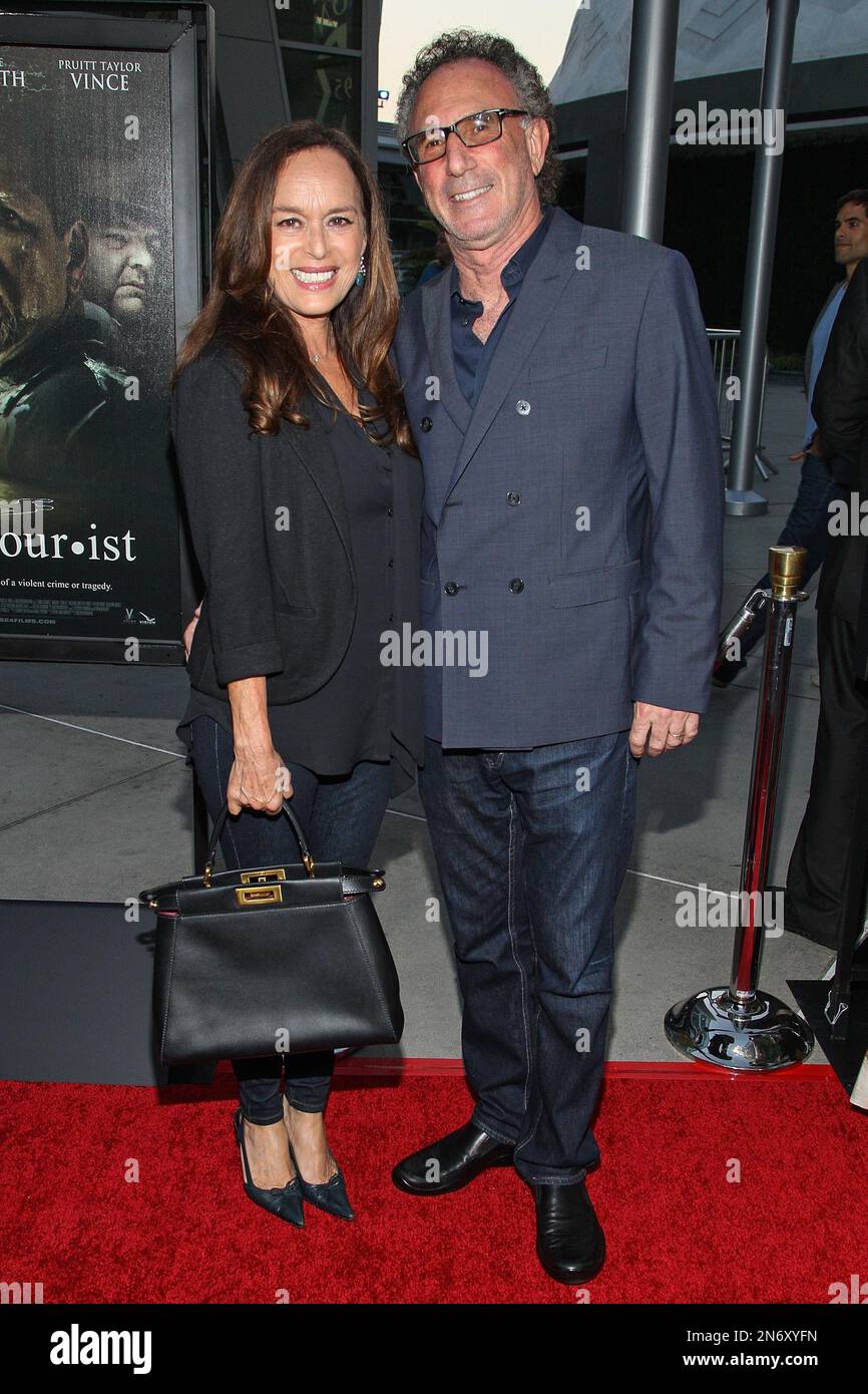 Producer Ivan Kavalsky and wife/author Veronica De Laurentiis arrive at ...