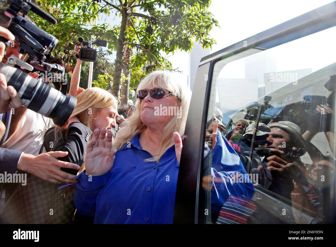 Debbie Rowe, Michael Jackson's former wife and mother of two of his ...