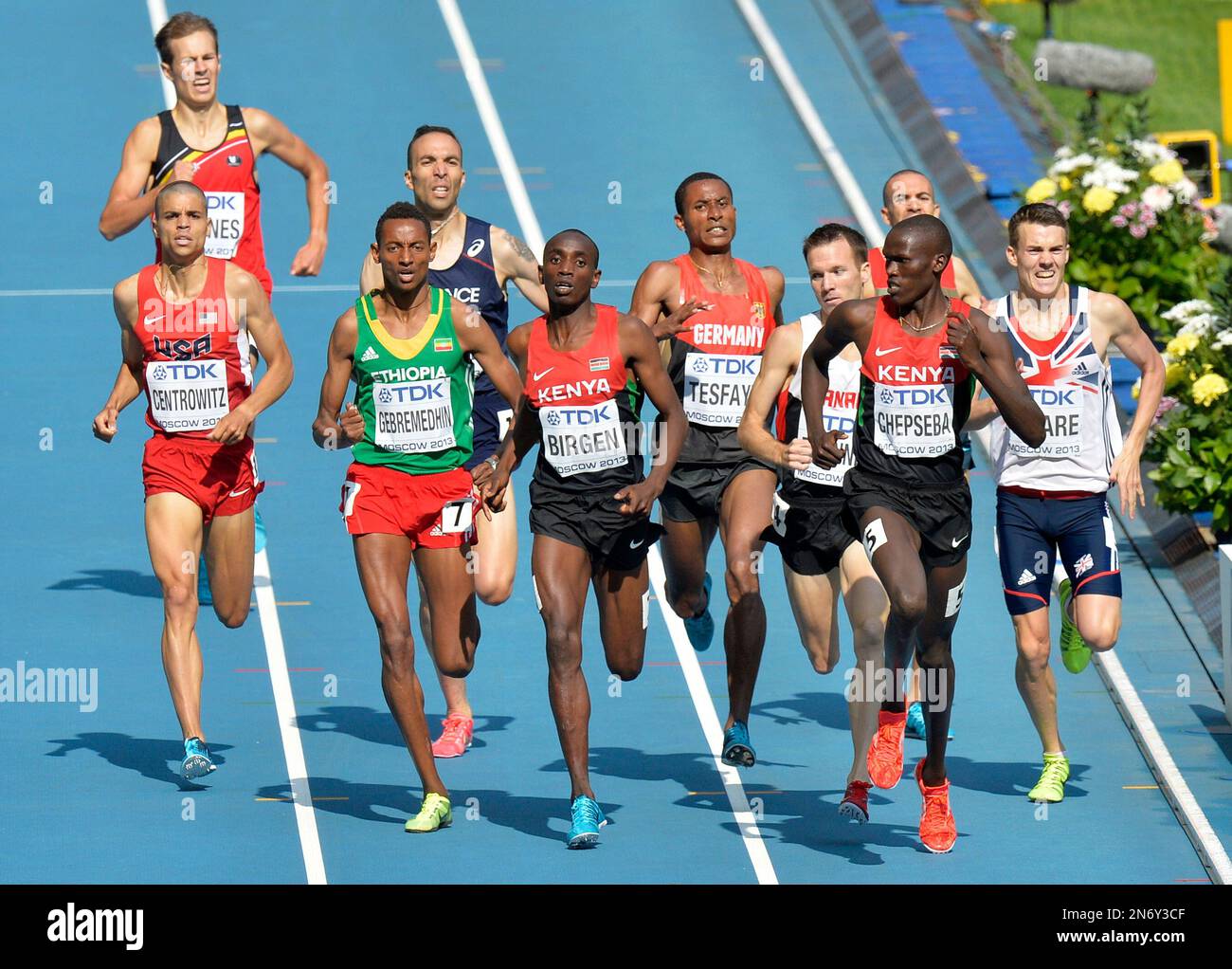 From rightm Britain's Chris O'Hare, Kenya's Nixon Kiplimo Chepseba ...