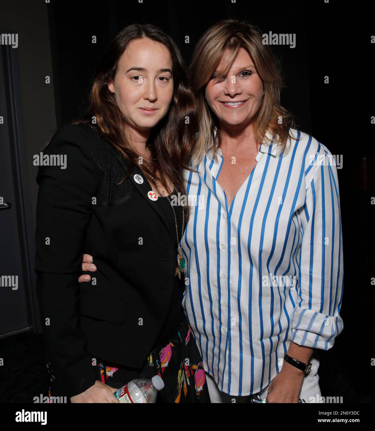 Julia Barry and Lisa Paulsen attend a Stand Up To Cancer hosted ...