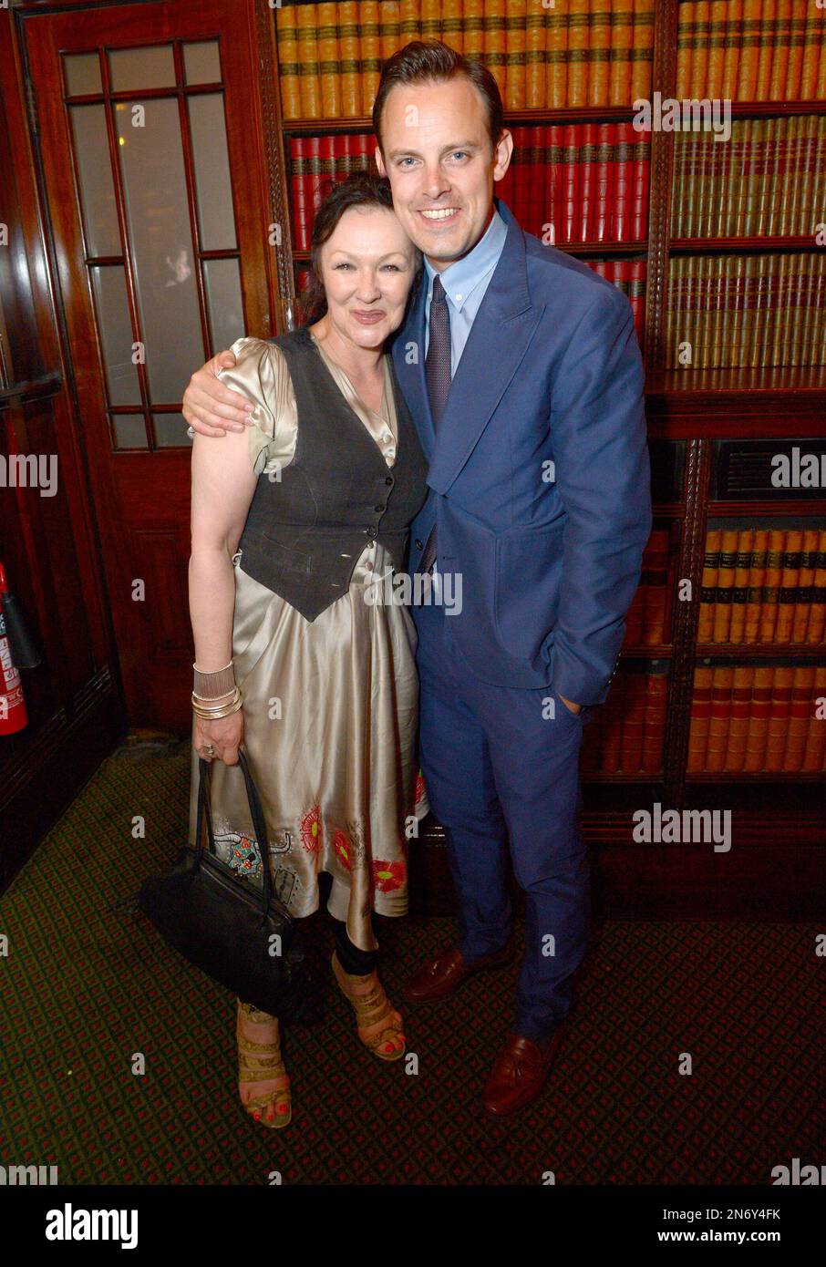 Frances Barber and Harry Hadden-Paton at The Pride Curtain Call Party ...