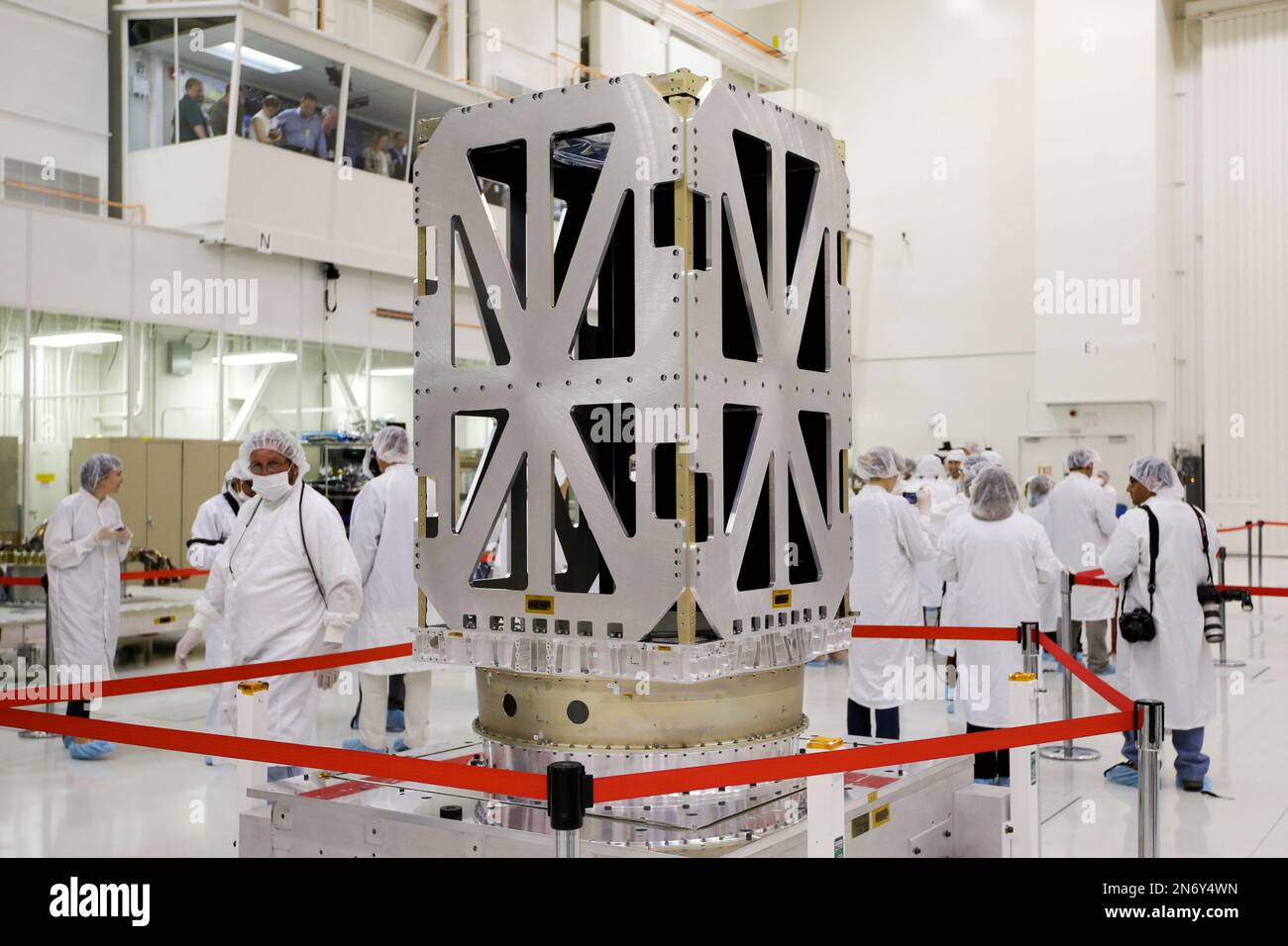 A spacecraft designed to carry NASA's Earth satellite mission Soil ...